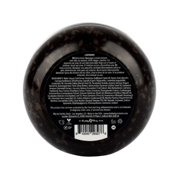 CBD Daily Intensive Cream Ultimate Strength Lavender 600 mg | Shop ...