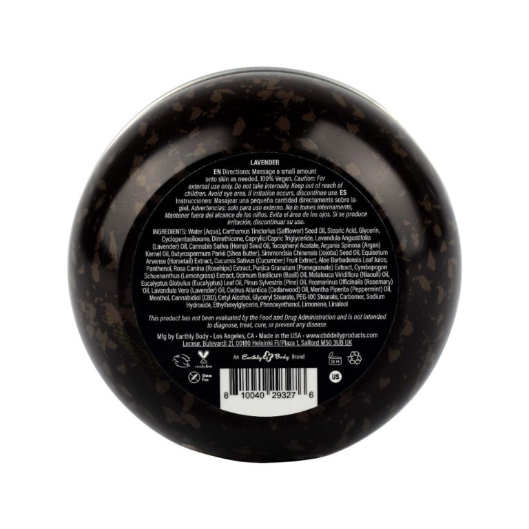 CBD Daily Intensive Cream Ultimate Strength Lavender 600 mg | Shop ...