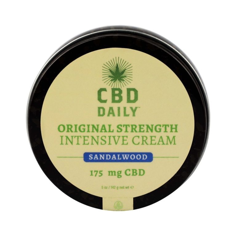 CBD Daily Intensive Cream Original Strength Sandalwood 175 mg - Shop ...
