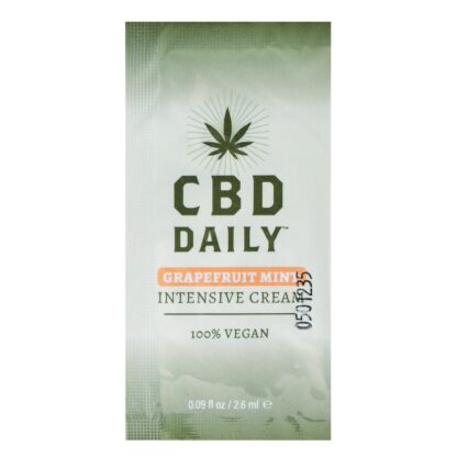 Sample CBD Original Strength Intensive Cream Grapefruit Mint - Shop ...